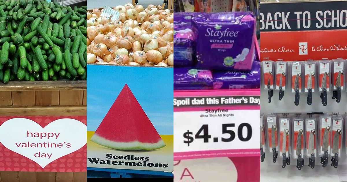 Supermarket Fails: The Most Ridiculous Things Ever Seen at the Store